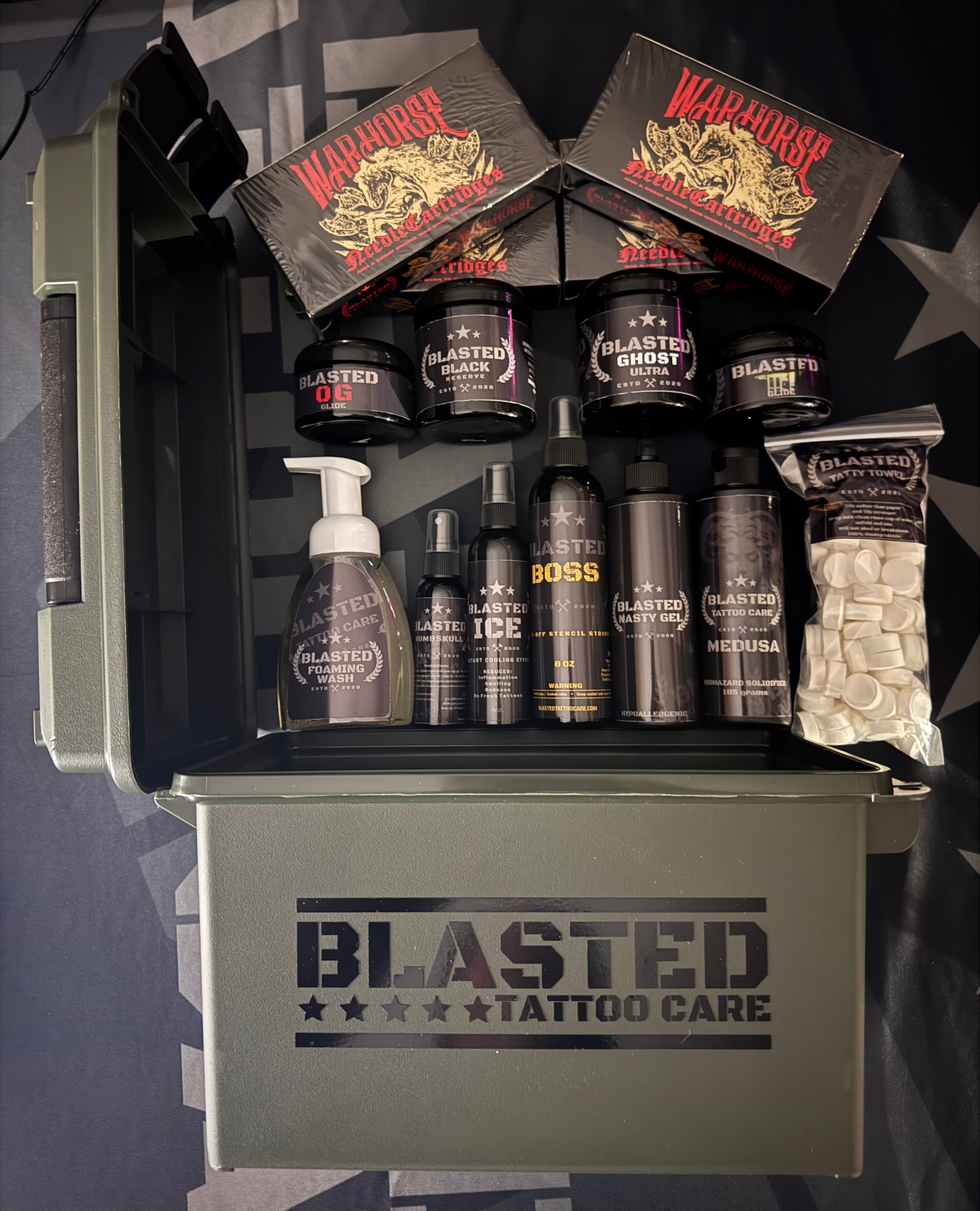 MOAB 50 Cal. Bundle – BLASTED TATTOO CARE